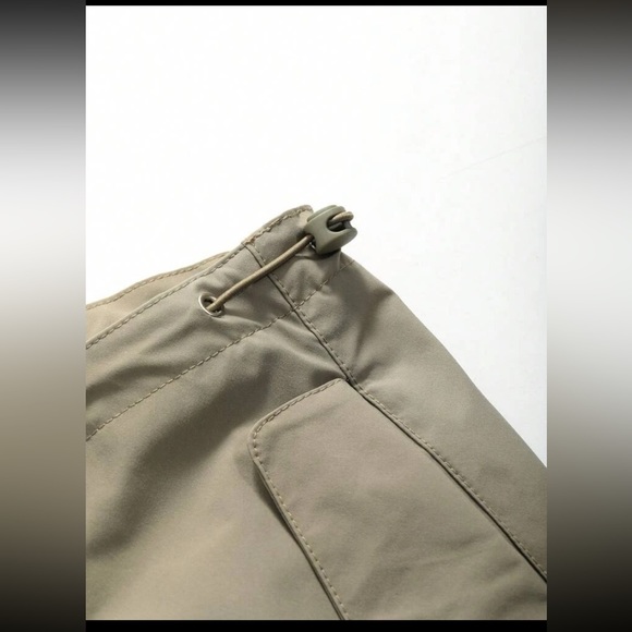 SHEIN | Pants & Jumpsuits | Parachute Pants With Tension Toggle Tie ...